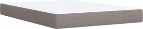 Box spring postel s matrací taupe 160x200 cm textil 3285391