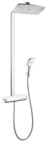 Hansgrohe Raindance E, Showerpipe 360 ​​1jet s termostatem, bílá/chromová, HAN-27112400