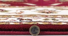 Kusový koberec Sincerity Royale Sherborne Red kruh, 133x133 (priemer) kruh, červená, kancelária, Flair Rugs