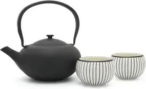 Bredemeijer Shanxi Konvička na čaj + 2 šálky / 1 l / konvička litina /
