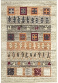 Koberce Breno Kusový koberec SHERPA 5091/DW6D, Béžová, Vícebarevné, 160 x 235 cm
