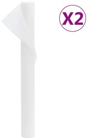 Ochranná textilie na rostliny 2 role 70 g/m² 10 x 1,6 m 3203509