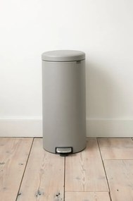 Brabantia Pedálový koš NewIcon 30L minerální světle šedá