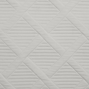 PŘEHOZ NA POSTEL ALARA5 200X220 CM STŘÍBRNÝ