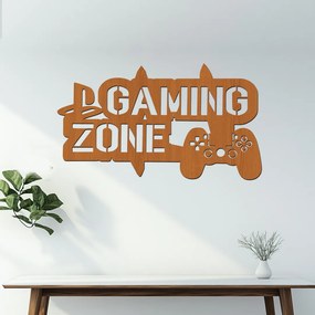 dřevo života Dřevěná dekorace GAMING ZONE Zvolte rozměr (cm): 60x35, Zvolte barvu dekoru: Třešeň