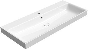 GSI Nubes keramické umyvadlo 120 x 50 cm ExtraGlaze bílá 9624111