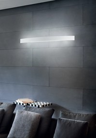 Linea Light 1143 Curvé_W, bílé nástěnné svítidlo, 30W LED 3000K, délka 69cm
