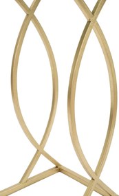 Odkládací stolek v stylu glamour, výška 60 cm