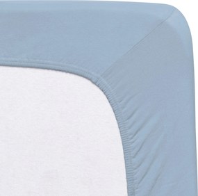 XXXLutz ELASTICKÉ PROSTĚRADLO, žerzej, modrá, 180-200/200-220 cm Florella - Prostěradla - 004388002704