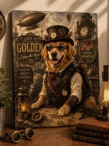 Steampunk & Industriální portrét mazlíčka z fotky | Srdcem darované