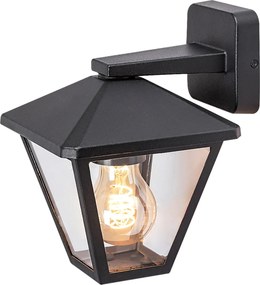 Rabalux Venkovní nástěnné svítidlo PARAVENTO max. 1x40W | E27 | IP44 - černá