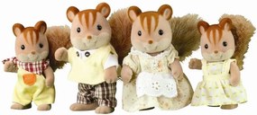 Figurky sylvanian families rodina hnědých veverek