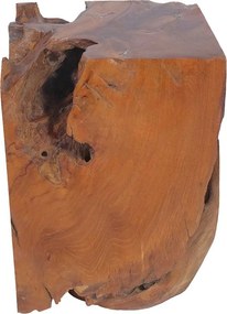 Stolička masivní teak 243469