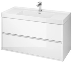 Cersanit - Crea závěsná skříňka pod umyvadlo 100cm, bílá, S924-021