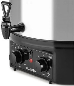 Klarstein Biggie Small, zavařovací hrnec, 16 l, 2000 W, nerezová ocel