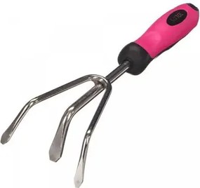 SIXTOL GARDEN PINK ONE / Ruční kultivátor / nerez / 28cm