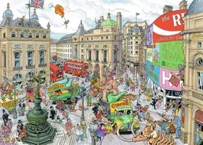 Ravensburger Kreslený Londýn / 1000 dílků / od 14 let