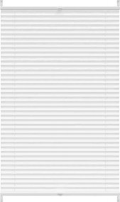 vidaXL Plisované žaluzie / rolety Plisse 70 x 125 cm - [240598] Barva: Bílá