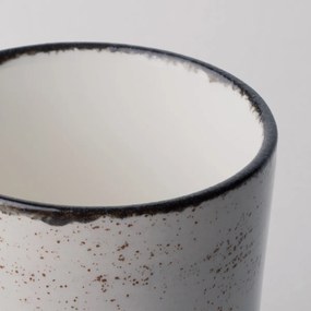 Porcelánový set 16 ks – Gaya Atelier šedé frkané - 453096