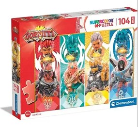 Clementoni PUZZLE Gormiti: Poslové s náramky MAXI / 24 dílků / od 4 le