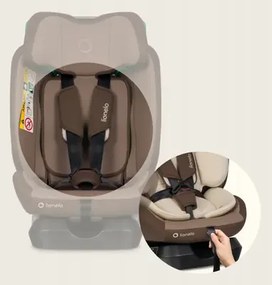 LIONELO Autosedačka Aart i-Size Beige Chocolate / 40–150 cm / ECE R129