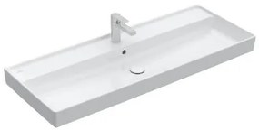 Villeroy & Boch Collaro - Umyvadlo nábytkové 1200x470 mm, s přepadem, otvor pro baterii, alpská bílá 4A33C501