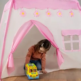 Kruzzel Dětský stan HOME + světla 23472