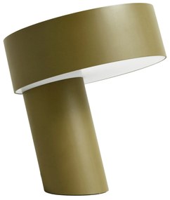 HAY Stolní lampa Slant, Khaki Green 9367213009000