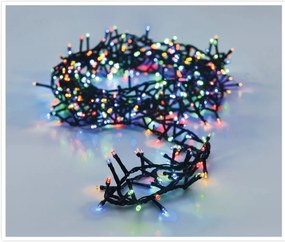 Světelný vánoční řetěz Twinkle barevná, 700 LED, L