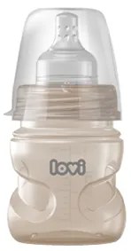 LOVI Kojenecká láhev Mini béžová 120 ml