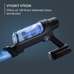 Rowenta RH6A31WO X-Pert 7.60 černá, purpurová / Tyčový vysavač / bezdr