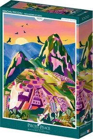 PIECES  PEACE Puzzle Machu Picchu / 1000 dílků / 47,8 x 69 cm