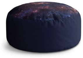 Sablio Taburet Circle Noční obloha: 38x48 cm