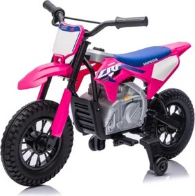 Elektrická motorka HONDA CFR450R růžová