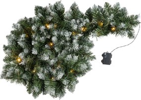 Livarno® LED jedlová girlanda / LED cedrová girlanda (jedlová girlanda se sněhem)