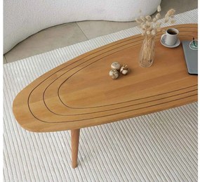 Designový konferenční stolek Garnet 115 cm teak