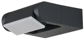 Venkovní stojací lampa Frame wall černá