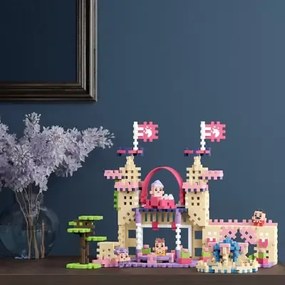 MARIOINEX Stavebnice Mini Waffle Princess / 280 dílků / od 6 let
