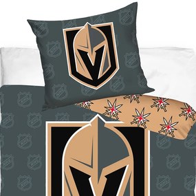 Hokejové povlečení NHL Vegas Golden Knights Shields Velikost: 135x200 + 80x80 cm