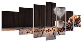 Obraz - Čas na kávu (210x100 cm)