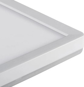 KANLUX KANLUX, AZPO stropní LED svítilna, 300x300mm, 17,5W, 3000/4000/6000K, IP54, bílá, 31532