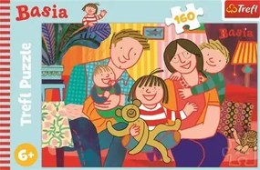 Trefl - Puzzle - Basia: Seznamte se s Basiou / 160 dílků / 41 x 27.5 c