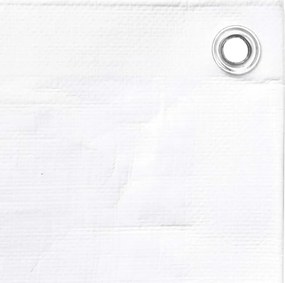 vidaXL Plachta 260 g/m² 6 x 8 m HDPE [151507] Barva: Bílá