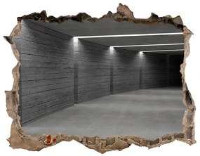 Wallmuralia Fototapeta díra na zeď Betonový tunel 95x64 cm