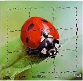 Just Jigsaws 602 Beruška a její životní cyklus - dřevěné vrstvené puzz