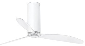 FARO TUBE FAN 32034 50,4“ matná bílá/transparentní Reverzní stropní ventilátor