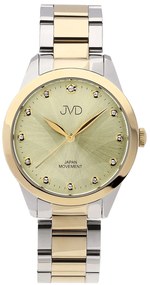 Dámské luxusní designové ocelové náramkové hodinky JVD JC052.3