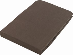 XXXLutz ELASTICKÉ PROSTĚRADLO, žerzej, hnědá, 140/200 cm Esposa - Prostěradla - 007960002903