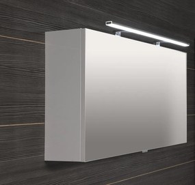 Sapho, CLOE galerka s LED osvětlením, 120x50x18cm, bílá (CE120), CE120-0030