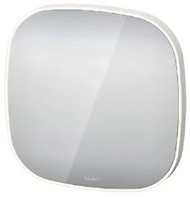 Duravit Zencha - Zrcadlo s LED osvětlením, 500x500x50 mm, matná bílá ZE7065000000000